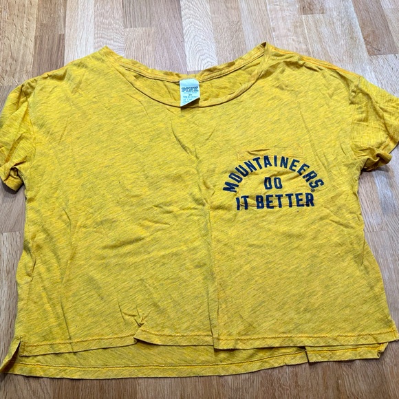 PINK Victoria's Secret | Tops | Womens West Virginia University Wvu ...